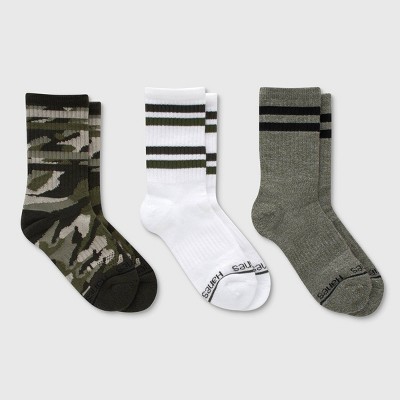Hanes Boys' 12pk Cushioned Crew Socks : Target
