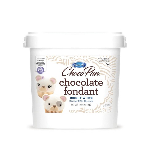 Satin Ice Chocopan Bright White Covering Chocolate : Target