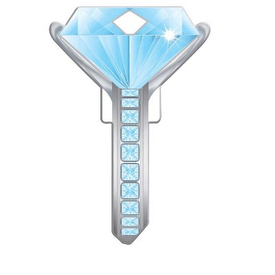 Lucky Line Key Shapes Diamond Ring House Key Blank Kw1/11 Double For ...