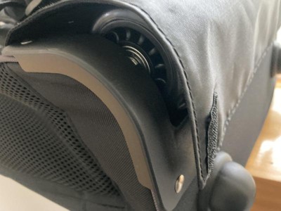 Targus 16” Compact Rolling Backpack, Black : Target