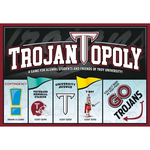 Late For The Sky: Troy University Trojan-opoly Monopoly Board Game : Target