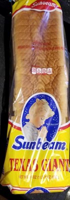 Sunbeam Giant Sandwich Bread - 24oz : Target
