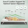 Dyonery Extra Firm Mattress Topper, Gel Memory Foam Bed Pad with ...
