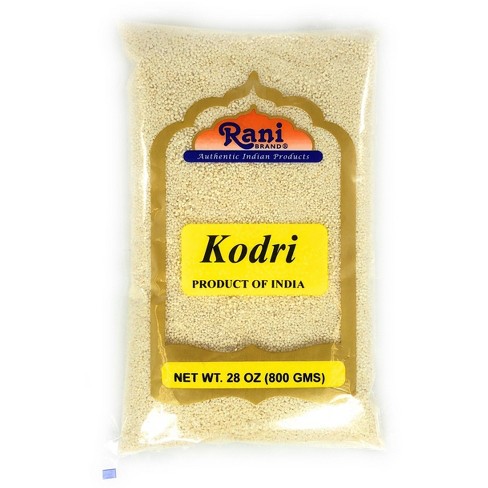 Kodri (polished Kodo Millet Seeds) - 800g (28oz) - Rani Brand Authentic ...