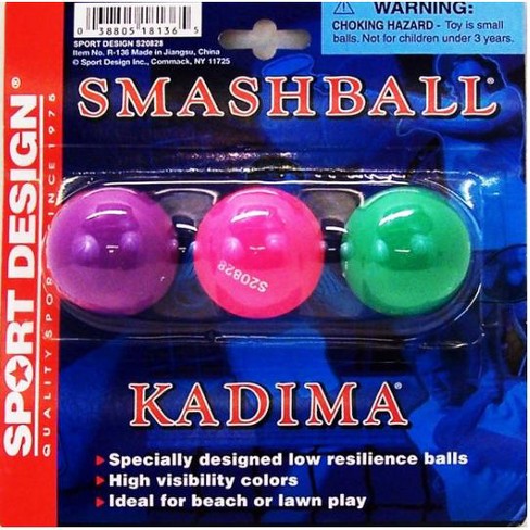Sports Design Pro Kadima Replacement Beach Smashballs - 3 Pack : Target