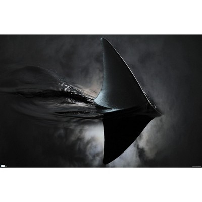 Trends International Shark - Night Fin Framed Wall Poster Prints : Target