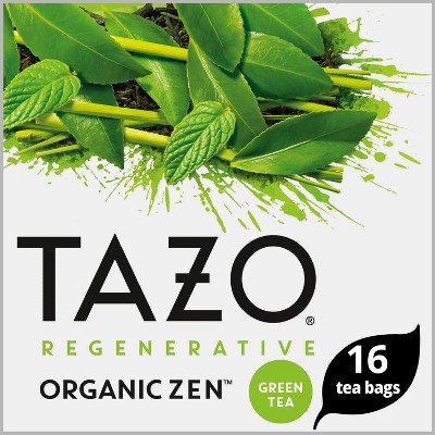 Tazo Organic Zen Green Tea - 16ct : Target