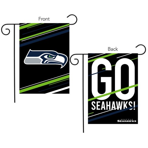 Briarwood Lane Seattle Seahawks Slogan Garden Flag Nfl Licensed 1 : Target