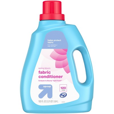 Spring Bloom Liquid Fabric Conditioner - 103 Fl Oz/120 Loads - Up&up ...