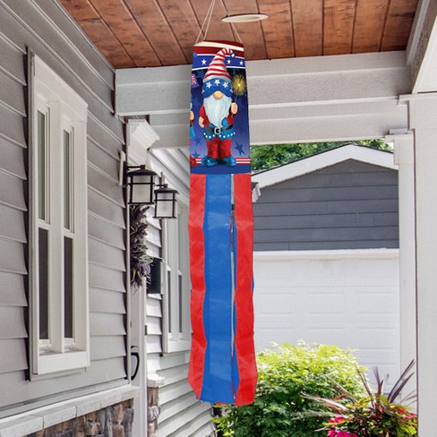 Briarwood Lane Patriotic Gnomes Humor Windsock Fourth Of July 40" : Target