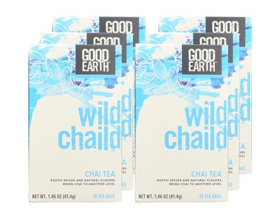 Good Earth Sweet And Spicy Herbal & Black Tea - Case Of 6/18 Bags : Target