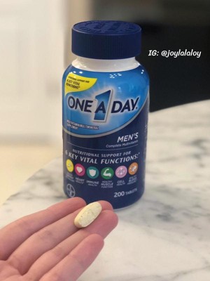 One A Day For Men Multivitamin Dietary Supplement Tablets : Target