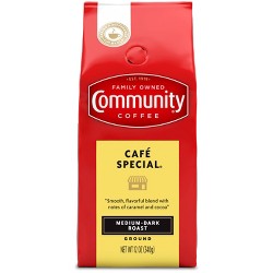 Community Coffee House Blend Medium Dark Roast Ground Coffee - 12oz ...