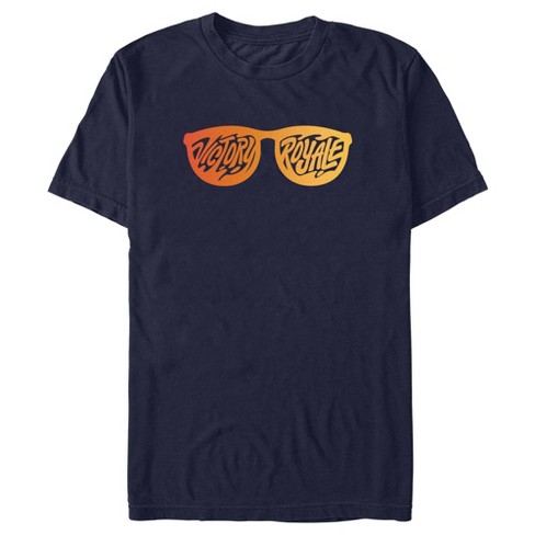 Men's Fortnite Victory Royale Orange Shades T-shirt : Target
