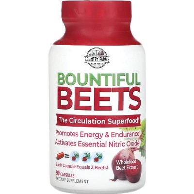 Country Farms Bountiful Beets 90 Capsules : Target