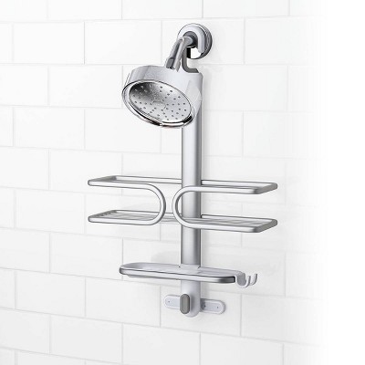 Simplehuman Xl Adjustable Hanging Shower Caddy - Stainless Steel ...