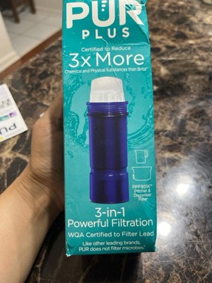 Pur Plus Lead Reducing Water Pitcher & Dispenser Replacement Filter 1 ...