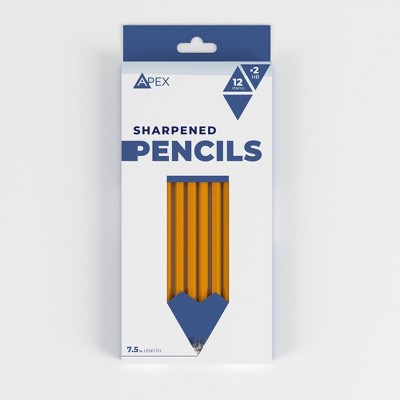 14598: #2 Pre-Sharpened Pencils, Pack of 12 (72 Packs) : Target