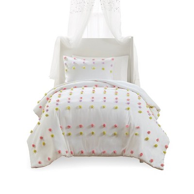 Gracie Mills Isabella Clip Jacquard Duvet Cover Set : Target