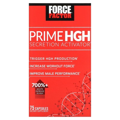 Force Factor Prime Hgh Secretion Activator, 75 Capsules : Target