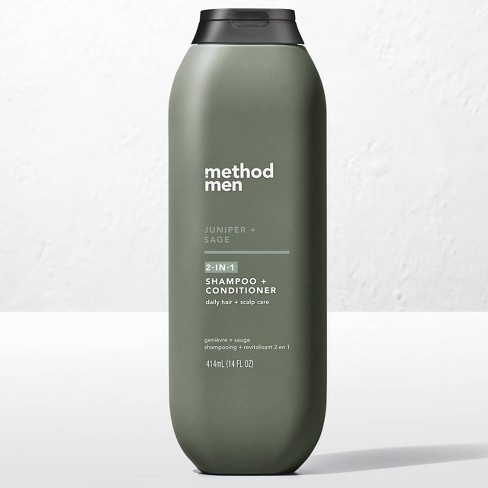Method Men 2-in-1 Shampoo And Conditioner Juniper + Sage - 14 Fl Oz ...