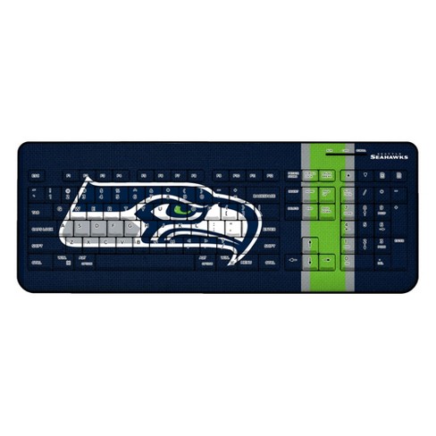 Keyscaper Seattle Seahawks Stripe Wireless Usb Keyboard : Target