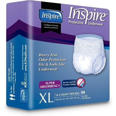 Tranquility Premium Overnight Disposable Underwear Pull On With Tear ...