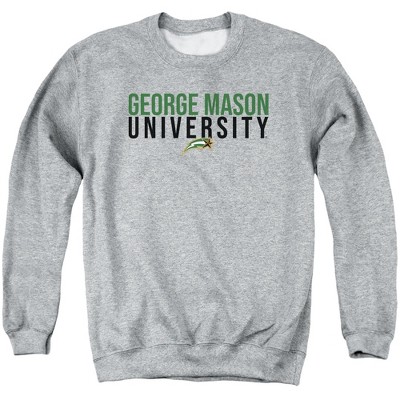George Mason University Official Stacked Adult Crewneck Sweatshirt : Target