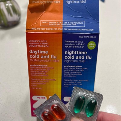 Day/night Multi -symptom Cold & Flu Relief Combo Pack Softgels 48ct ...