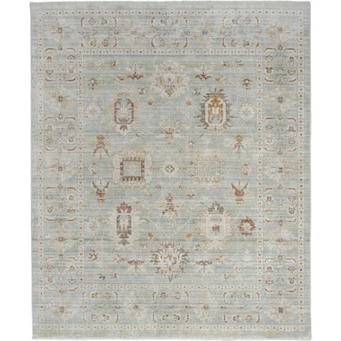 Nourison Traditional Home Vintage Indoor Area Rug Mint 7'10" X 10'1 ...