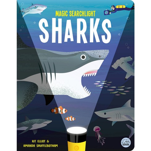 Magic Searchlight - Sharks - (seek And Find Magic Searchlight Books) By ...