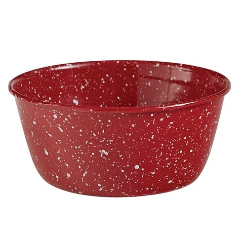 Park Designs Granite Red Enamelware Bowl Set Of 4 : Target