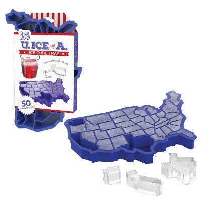 True Zoo U Ice Of A, Bpa-free Silicone Ice Cube Tray, Usa Ice Mold ...