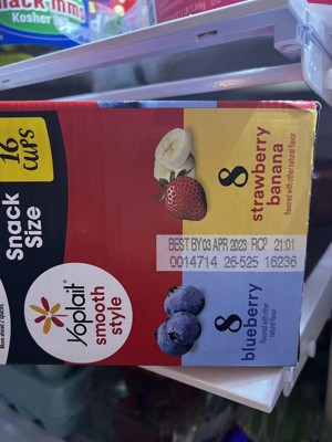 Yoplait Original Strawberry Yogurt - 6oz : Target