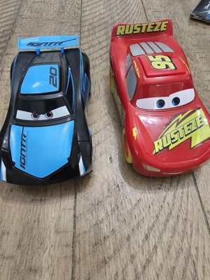 Disney Pixar Cars Track Talkers Glow Racers Lightning Mcqueen & Jackson ...