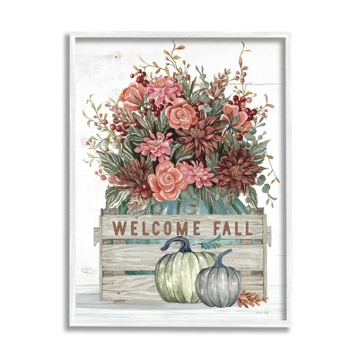 Stupell Industries Three Cows Seasonal Floral Crowns Framed Giclee Art ...