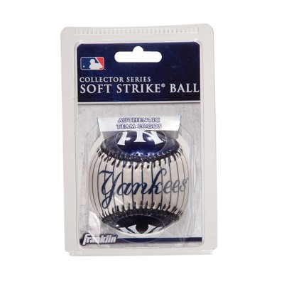 MLB New York Yankees Soft Strike Baseball: Foam-Filled PVC, 9" Diameter