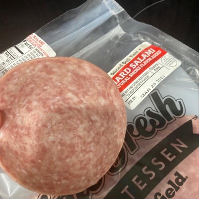 Prime Fresh Hard Salami Slices - 7oz : Target