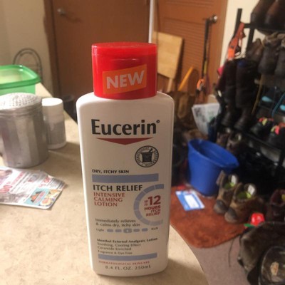 Eucerin Itch Relief Intensive Calming Lotion For Sensitive Dry Skin ...