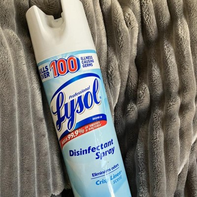 Lysol Crisp Linen Disinfectant Spray - 19oz : Target