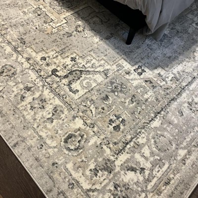 Nuloom Gena Distressed Transitional Medallion Area Rug - 8x10 Area Rug ...