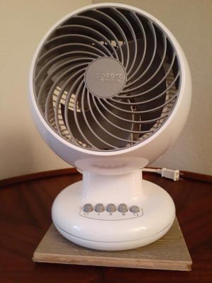 Woozoo Compact Oscillating Air Circulator Fan With Remote White : Target