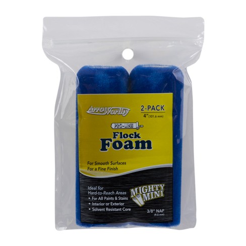 Arroworthy Pro-line Flock 4 In. W X 3/8 In. Mini Paint Roller Cover 2 ...