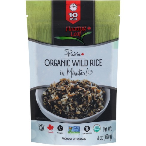 Floating Leaf Organic Wild Rice - Case Of 6 - 4 Oz : Target