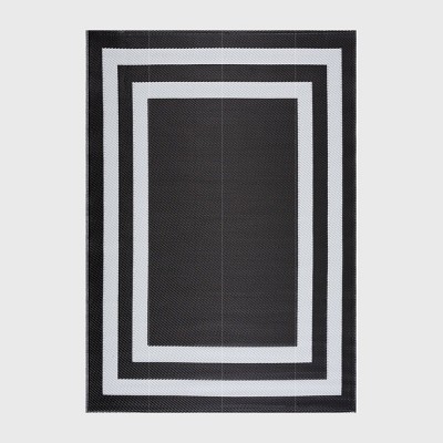 3'10"x5'5" Camryn Faceted Geometric Rug Blue/orange - Captiv8e Designs ...