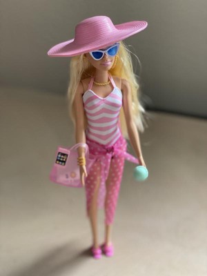 Barbie Doll With Swimsuit And Beach-themed Accessories (target ...