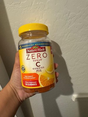 Nature Made Zero Sugar Vitamin C Sugar Free Gummies - 100ct : Target