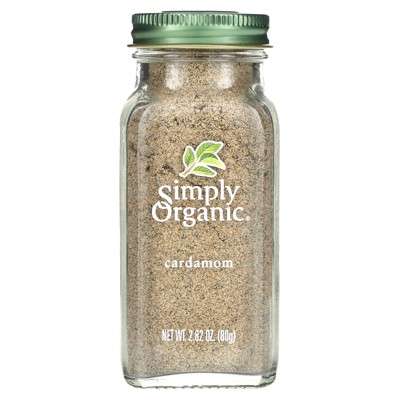 Simply Organic Cardamom, 2.82 Oz (80 G) : Target