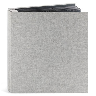 8.5" X 12.75" Photo Album Black 3 Per Page - Threshold™ : Target