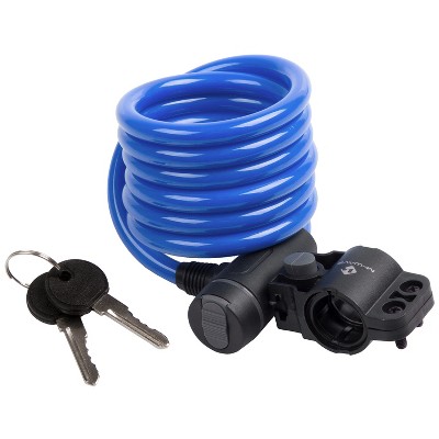 M-wave S 10.18 Spiral Cable Lock Blue : Target